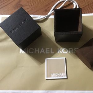 Michael Kors | Accessories | New Michael Kors Empty Watch Box With Care ...